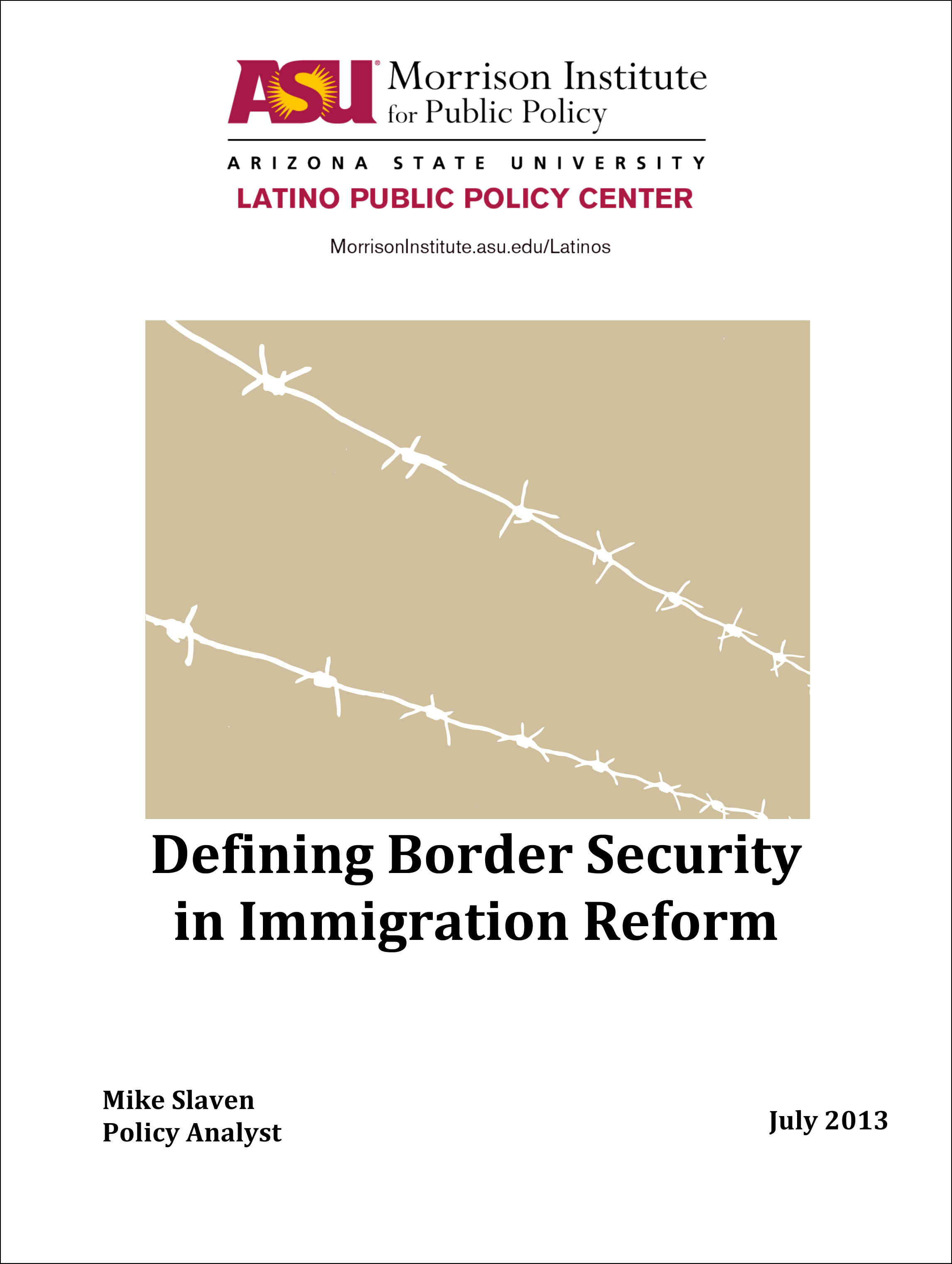 Report: Defining 'secure border' is key to immigration reform in ...